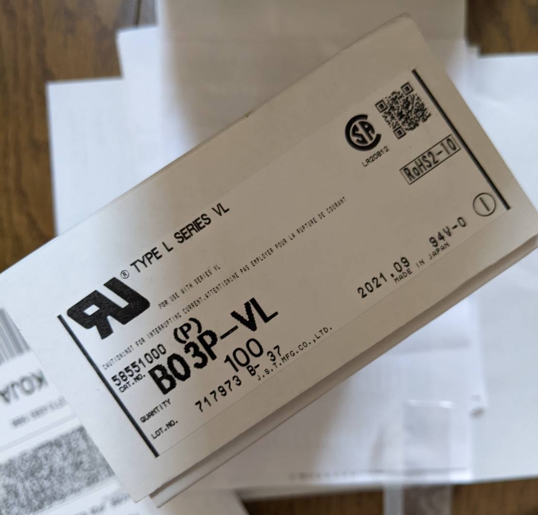 JST B03P-VL入荷しました